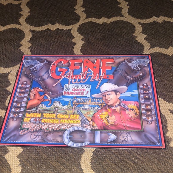 Wall Decor | Vintage Gene Autry Sign | Poshmark